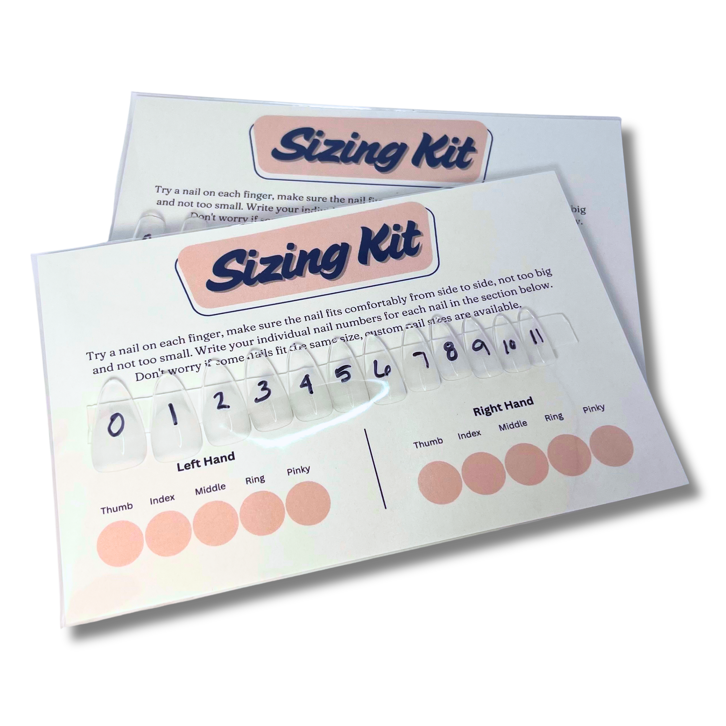 Sizing kit – Pin-Up Press by Jess
